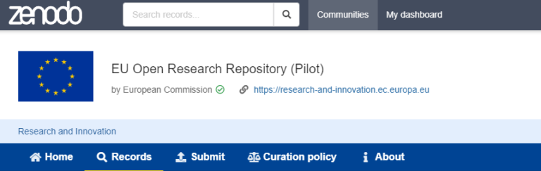 CLASSICA joins the EU Open Research Repository on Zenodo